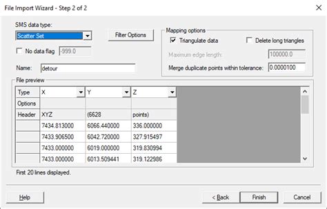 Filefile Import Wizard Step 2 Of 2png Xms Wiki