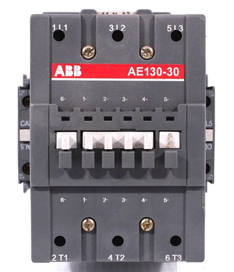 Abb Ae130 30 11 81 Contactor 24v Coil W Auxiliary Cal5 11 And Ccl5 01