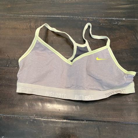 Nike Tops Nike Neon Yellow Sports Bra Poshmark