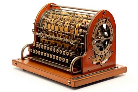 Premium Photo Engineers39 Enigma Toy On A White Background