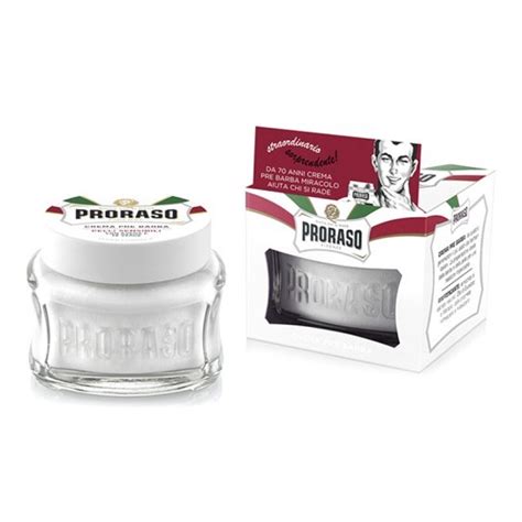 Крем до бритья (прешейв) Proraso белый,зеленый чай – купить в интернет ...