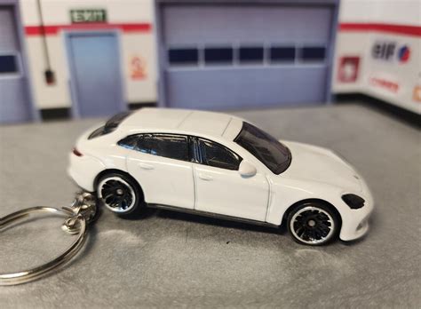 Custom Porsche Panamera Keychain Unique Turbo S E Hybrid Keychain