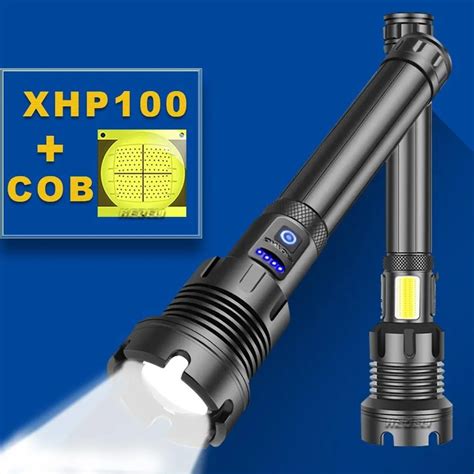 Torcha Led Xhp100 Potente Linterna 18650 Xhp90 Linteria Táctica De Caza