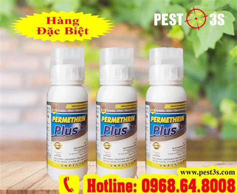 Permethrin Plus 500ml Thuốc Diệt Muỗi Nhập Khẩu Anh Quốc