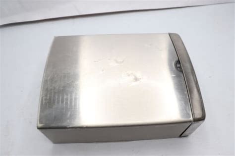 Bobrick Trash Can Stainless Steel Silver Ebay