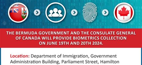 Canadian Visa Biometric Collection Taking Place In June Bermuda Real