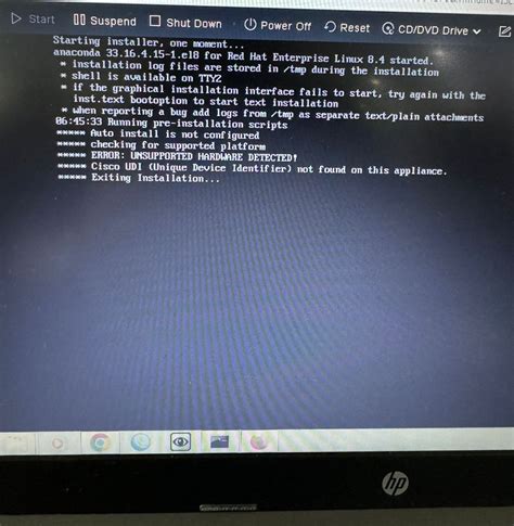 Cisco Iso Vm Pid And Serial Number Unsupported Plaform Vm Hci Cisco Community