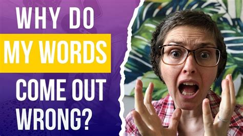 Why My Words Come Out Wrong Autism And Communication Challenges Youtube