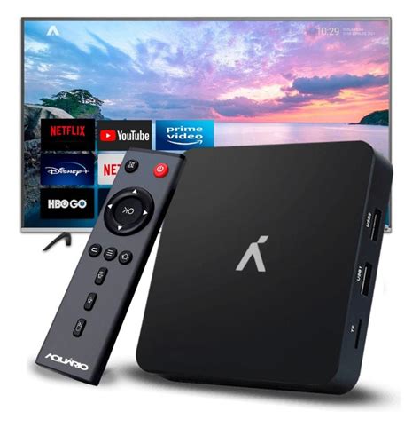 Aparelho TV BOX Transforme sua TV em Smart conversor Aquário Homólogo