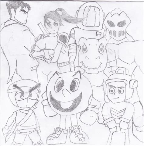 Bandai Namco Awesomeness By Vexenrandomdrawerguy On Deviantart