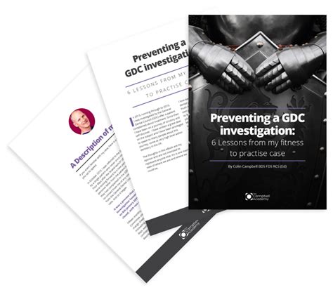 Free Guide Preventing A Gdc Investigation 6 Lessons From My Fitness To Practice Case