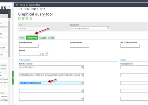 How To Use Global Variable Gfcydef In A Query To Be Used In A Landing