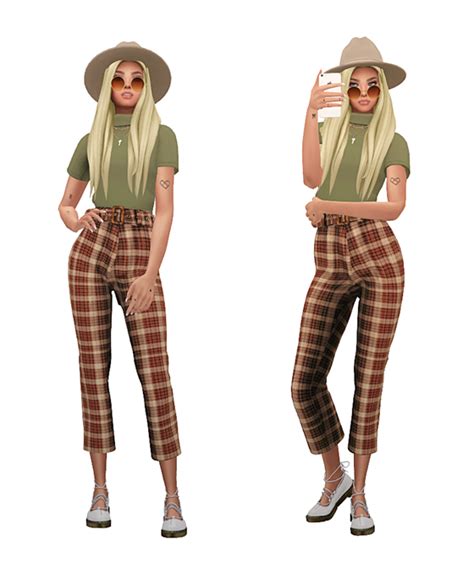 The Kims 4 Sims 4 Clothing Ts4 Cc Paperdolls Poses For Pictures Sims Cc Fashion Lookbook