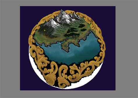 Mapping Creativity Map On The Sphere