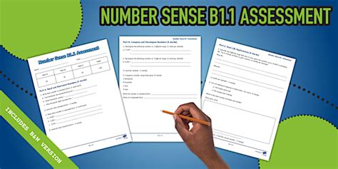 Grade 4 Number Sense B11 Assessment