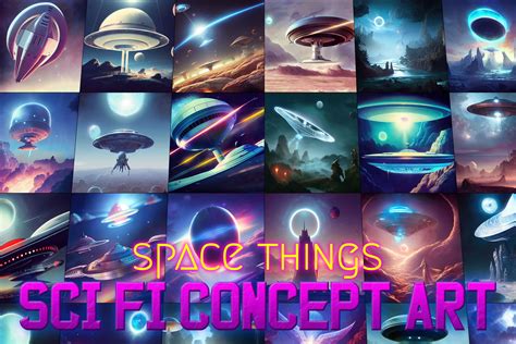 Sci Fi Concept Art Space Things Rpg Fps 2d Icons Unity Asset Store