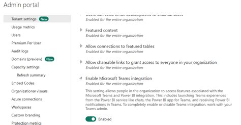 solved notifications center disabled in pbi service microsoft fabric