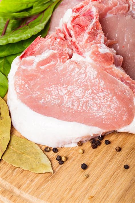Raw Pork Loin Stock Photo Image Of Pork White Edible 31466808