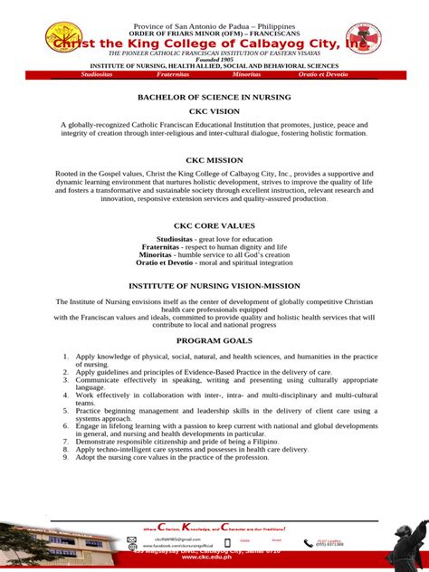 Ncm 100 Course Guide Pdf Nursing Theory