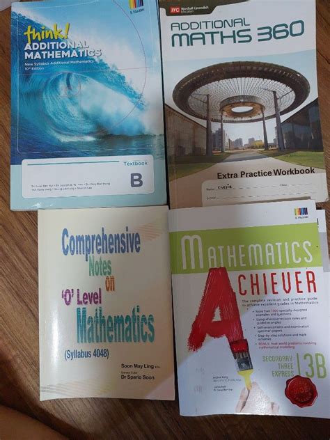 Secondary Math Textbooks Amath And Emath Hobbies And Toys Books