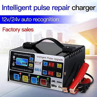 HEAVY DUTY SMART Car Battery Charger Automatic Pulse Repair Trickle 12V
