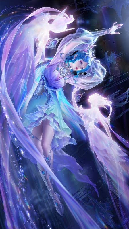 貂蝉幻阙歌皮肤 王者荣耀 4k高清手机壁纸4k手机壁纸图片彼岸图网