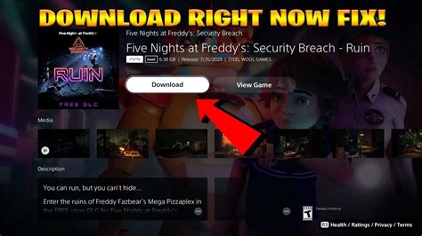 How To Play Fnaf Security Breach Ruin Dlc Free Right Now Fix🦀 Explore O