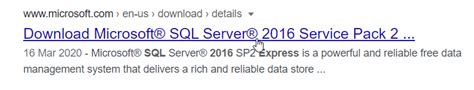 Sql Express 2016 Manual Install