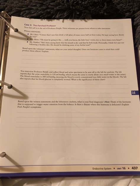 Solved Case 3 The Parched Professor Your Last Call Is To Chegg Com