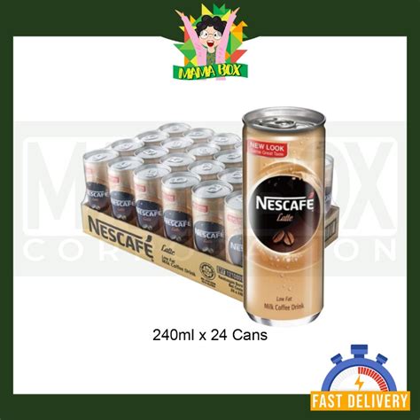 Nestle Nescafe Latte 240ml X 24 Cans Carton Sales Food And Drinks