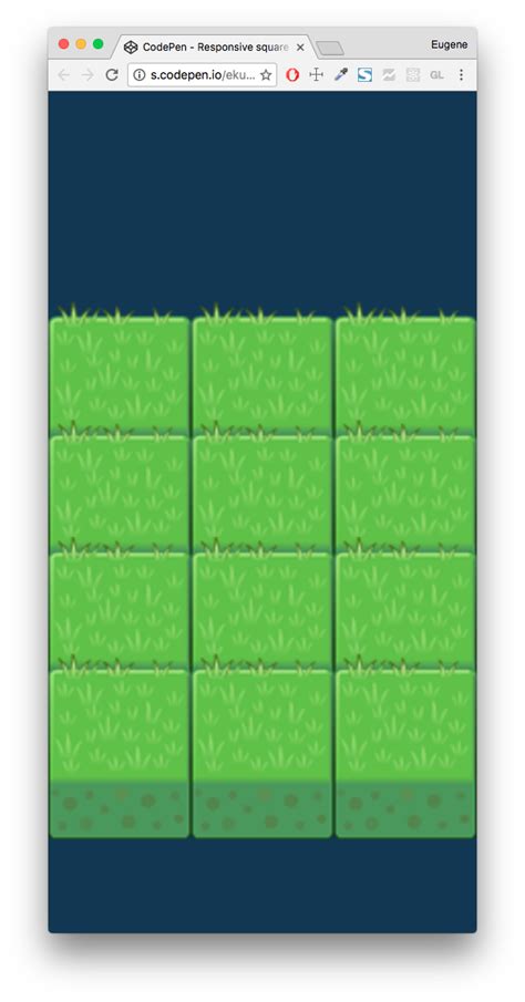 Html Preserving Aspect Ratio In A Css Grid Stack Overflow