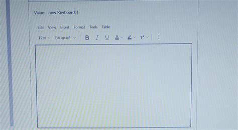 Solved Value New Keyboard Edit View Insert Format Tools Chegg