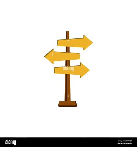 Arrow Signpost Vector Design Symbol Of Road Signs Direction Ways Icon Stock Vector Image And Art