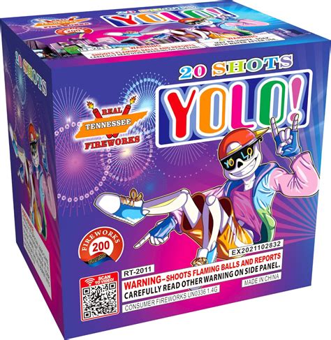 yolo 20 shot freedom first fireworks