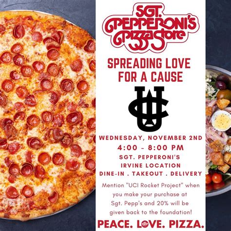 Pizza Uci Rocket Project Fundraiser Ruci