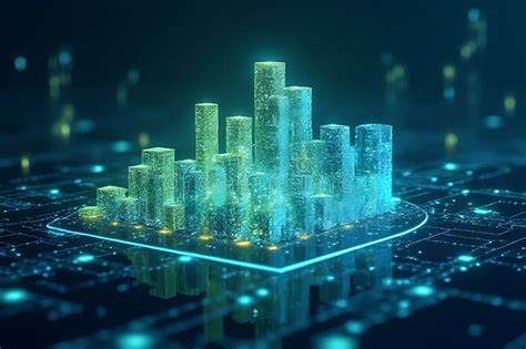 Data Visualization Insights Digital Environment 3d Charts Urban