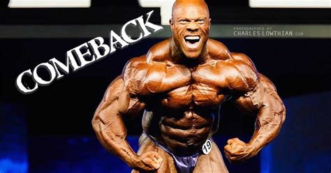 Comeback fix Phil Heath verkündet Teilnahme am Mr Olympia 2020