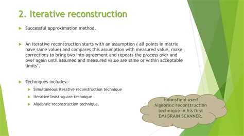 Ct Image Reconstruction Pptx