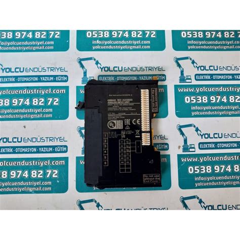 NX AD OMRON NX Serisi Plc Analog Giriş Modülü fiyatı