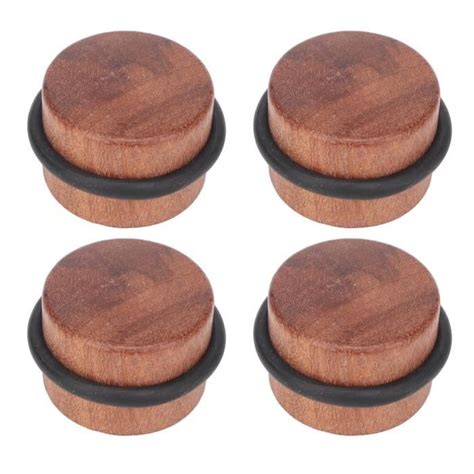 HURRISE butée de porte en bois Pièces Butée de Porte Butée de Porte Cylindrique Empêcher L