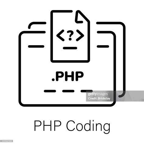Php Coding High Res Vector Graphic Getty Images