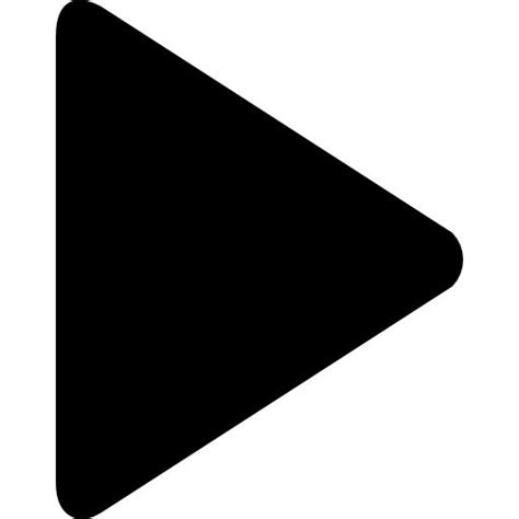 Play Black Triangle Interface Symbol For Multimedia Free Icons Designed