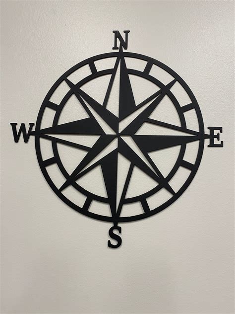 Nautical Star Compass Lakeview Metals