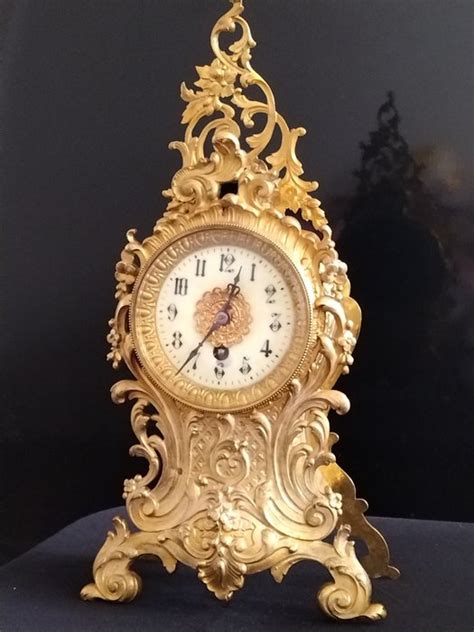 Mantel Clock Japy Freres Bronze Late Th Century Catawiki