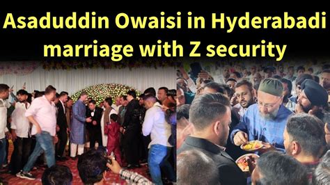 Asaduddin Owaisi Z Security Ke Sath Delhi Se Seeda Pahunche Hyderabadi