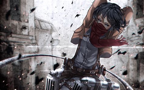 Mikasa Ackerman Wallpapers Top Free Mikasa Ackerman Backgrounds Wallpaperaccess