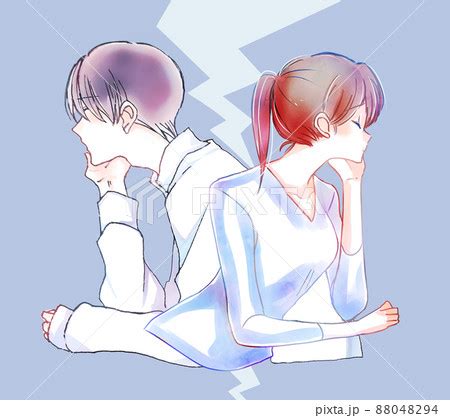 コレクション イラスト 背 合わせ 構図 977141 背中合 せ イラスト 構図