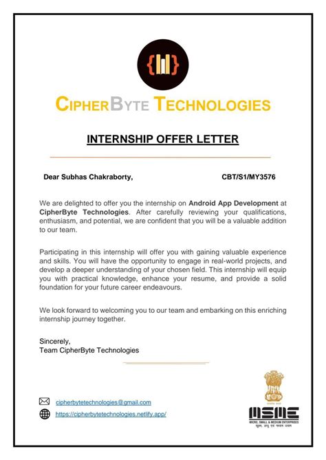 subhas chakraborty on linkedin connections cipherbytetechnologies internship appdevelopment