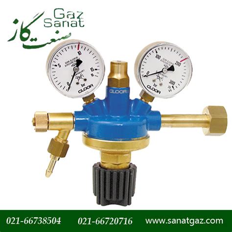مانومتر اکسیژن گلور Gloor صنعت گاز قیمت خرید حضوری و اینترنتی