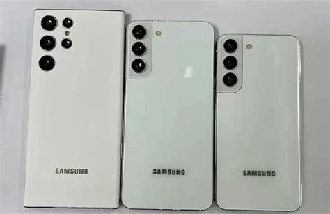 Смартфоны линейки Samsung Galaxy S22 появились на фото